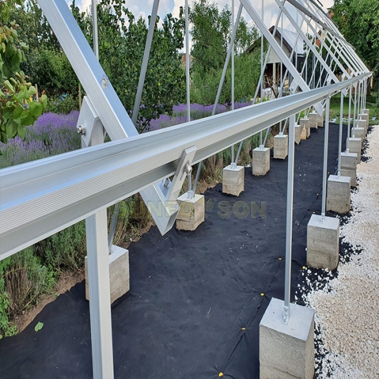 Concrete Based Ground Mounting,Ground Screw Solar Mounting,PV Mounting ...